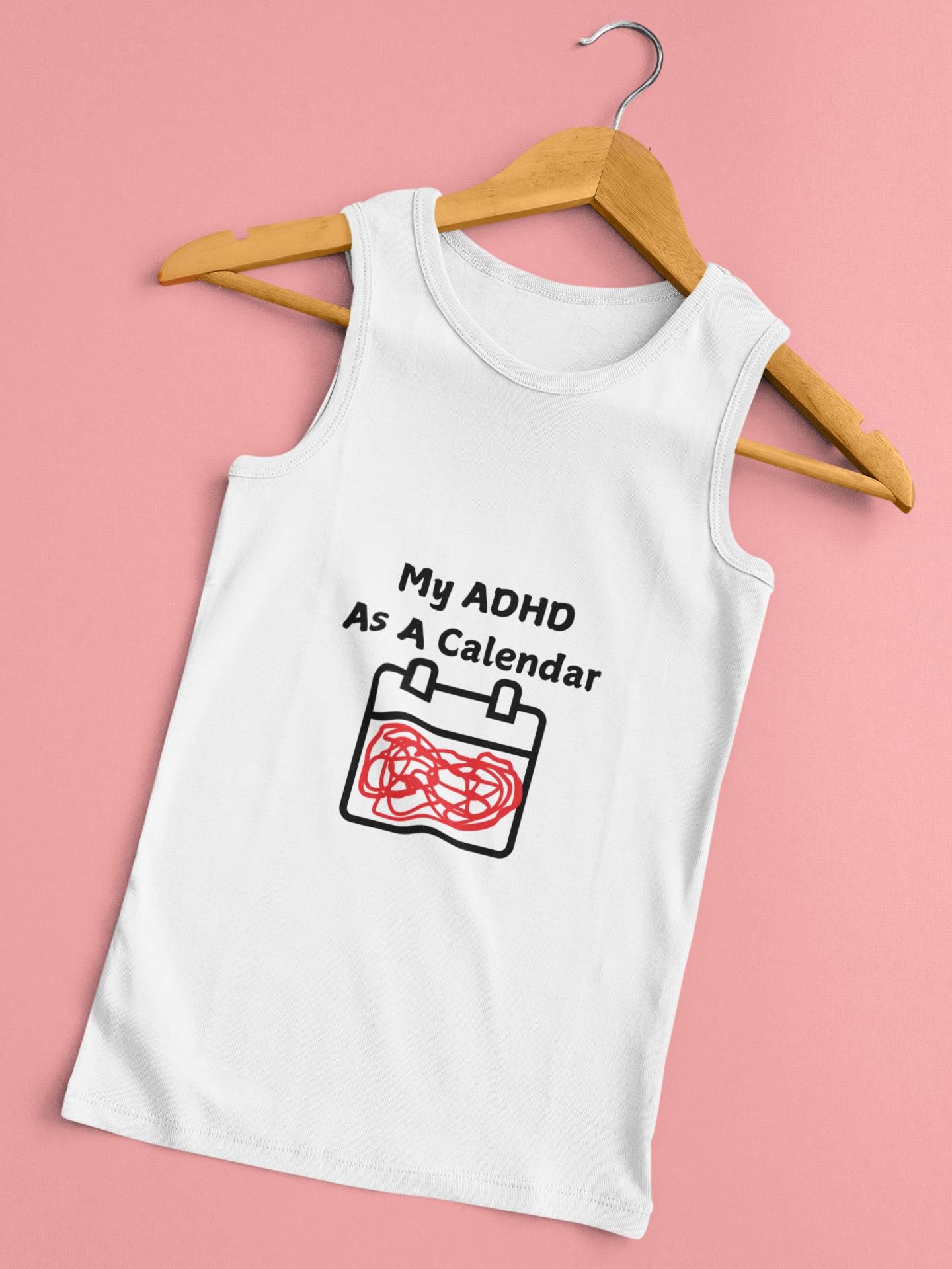 My ADHD as a Calendar SVG, PNG, Adhd Png, Print Download, Adhd Funny ...