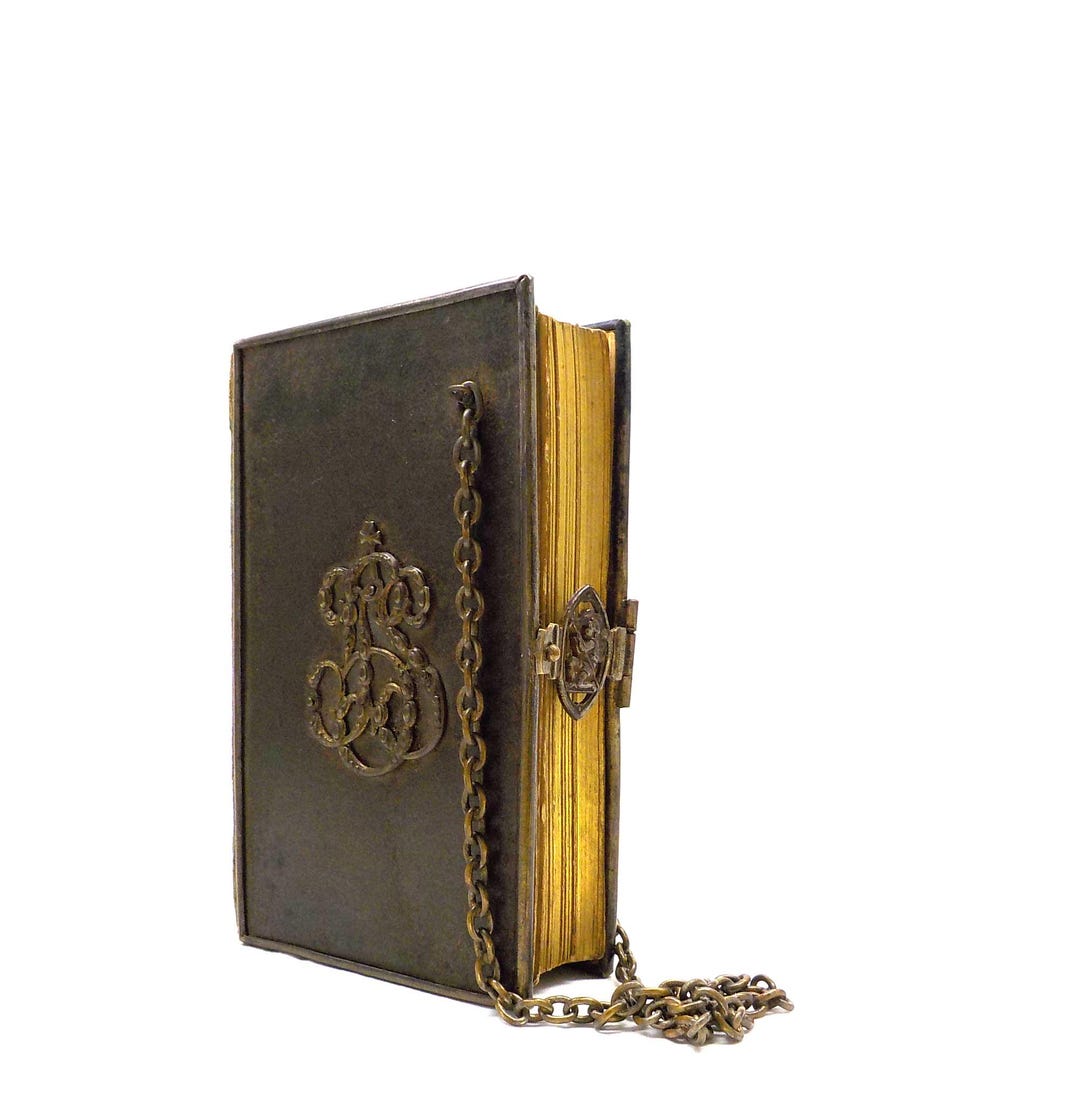 Antique Metal-clad Religious Missal With Chain, 1800s - Etsy UK
