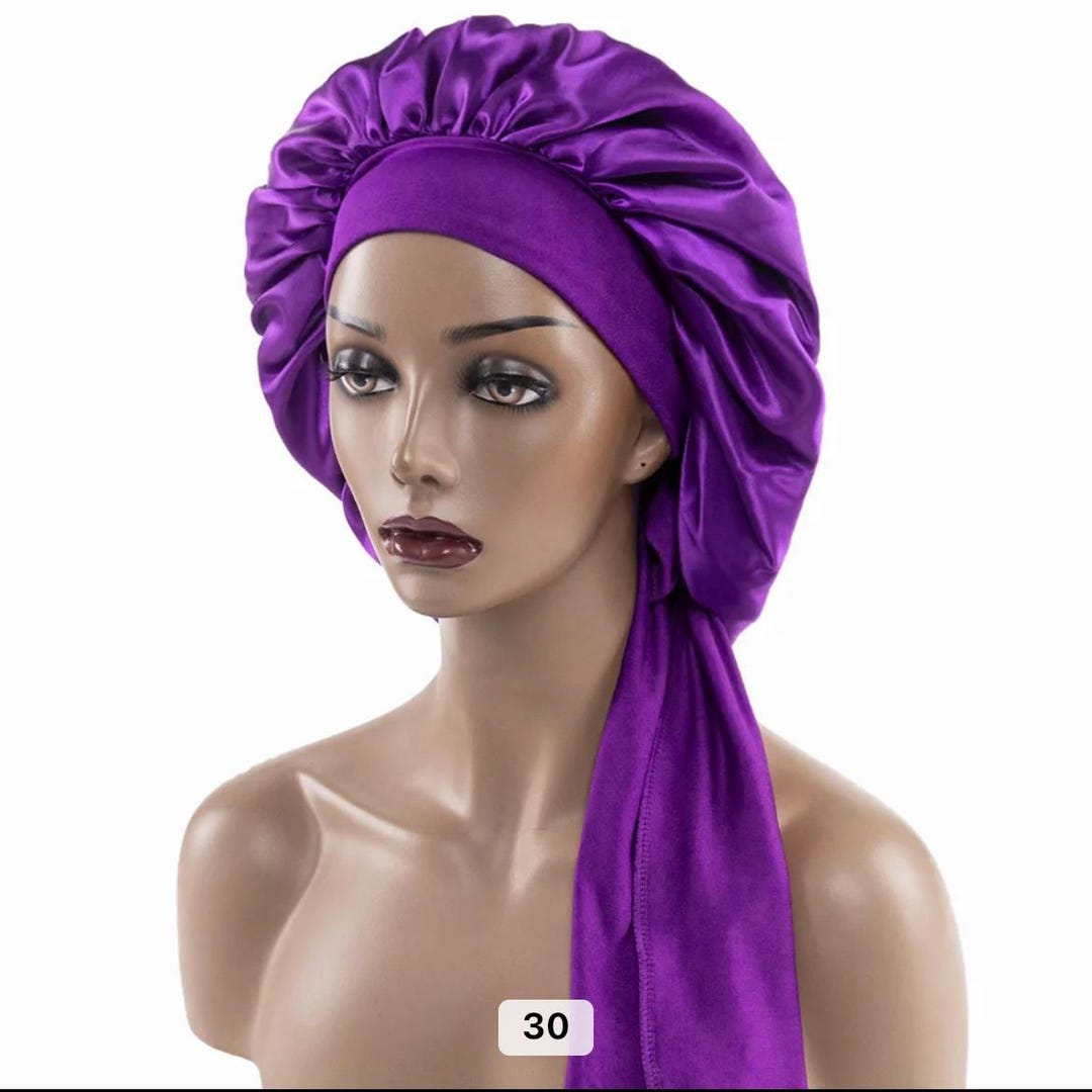 Silk Bonnet , Bonnet, Satin, Nightcap, Sleepwear - Etsy