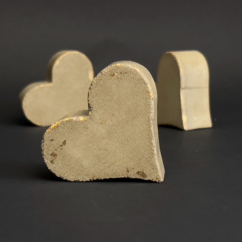 Concrete Heart - Etsy