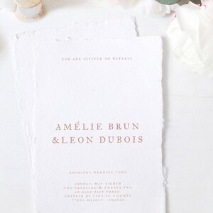 French Style Wedding Invitation Set Printable Wedding - Etsy