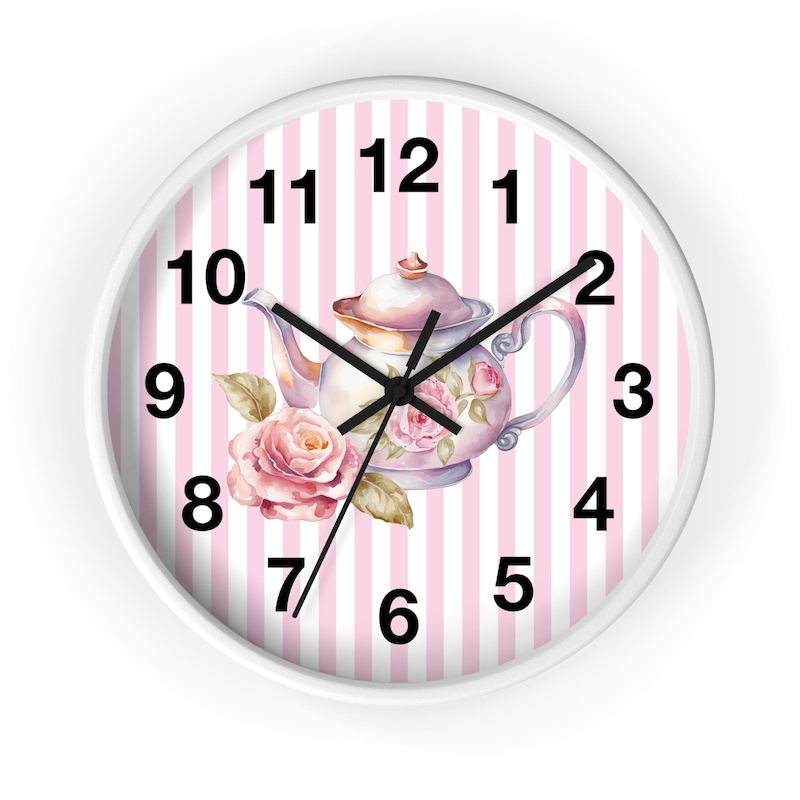 Teapot Wall Clock - Etsy