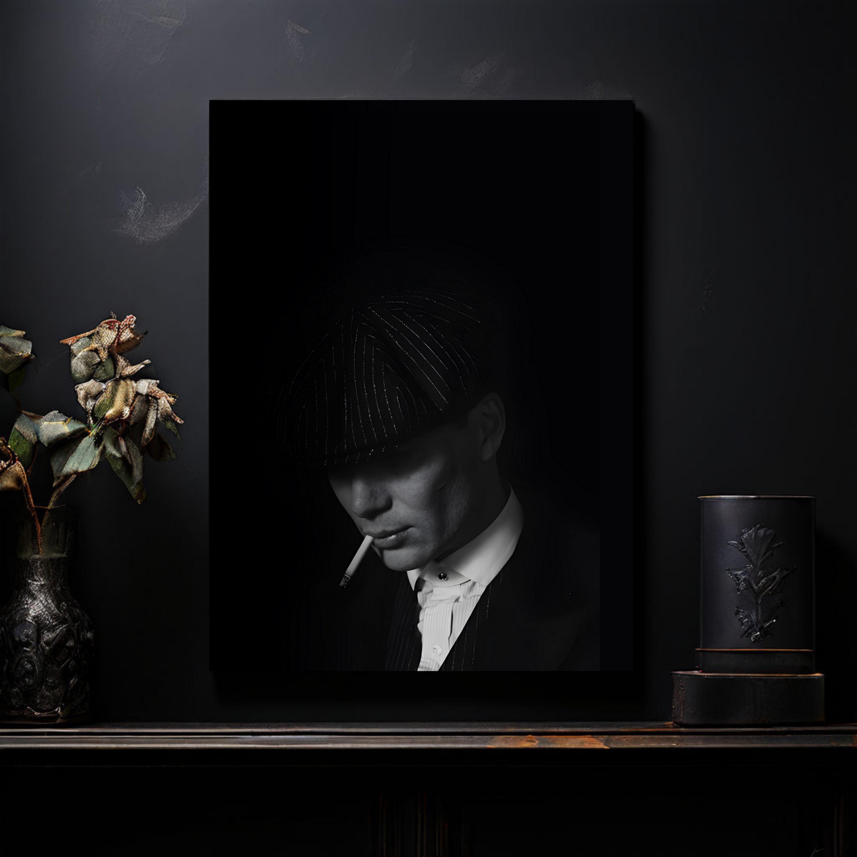 Peaky Blinders Thomas Shelby Canvas Minimal Aesthetic Wall Art Decor - Etsy