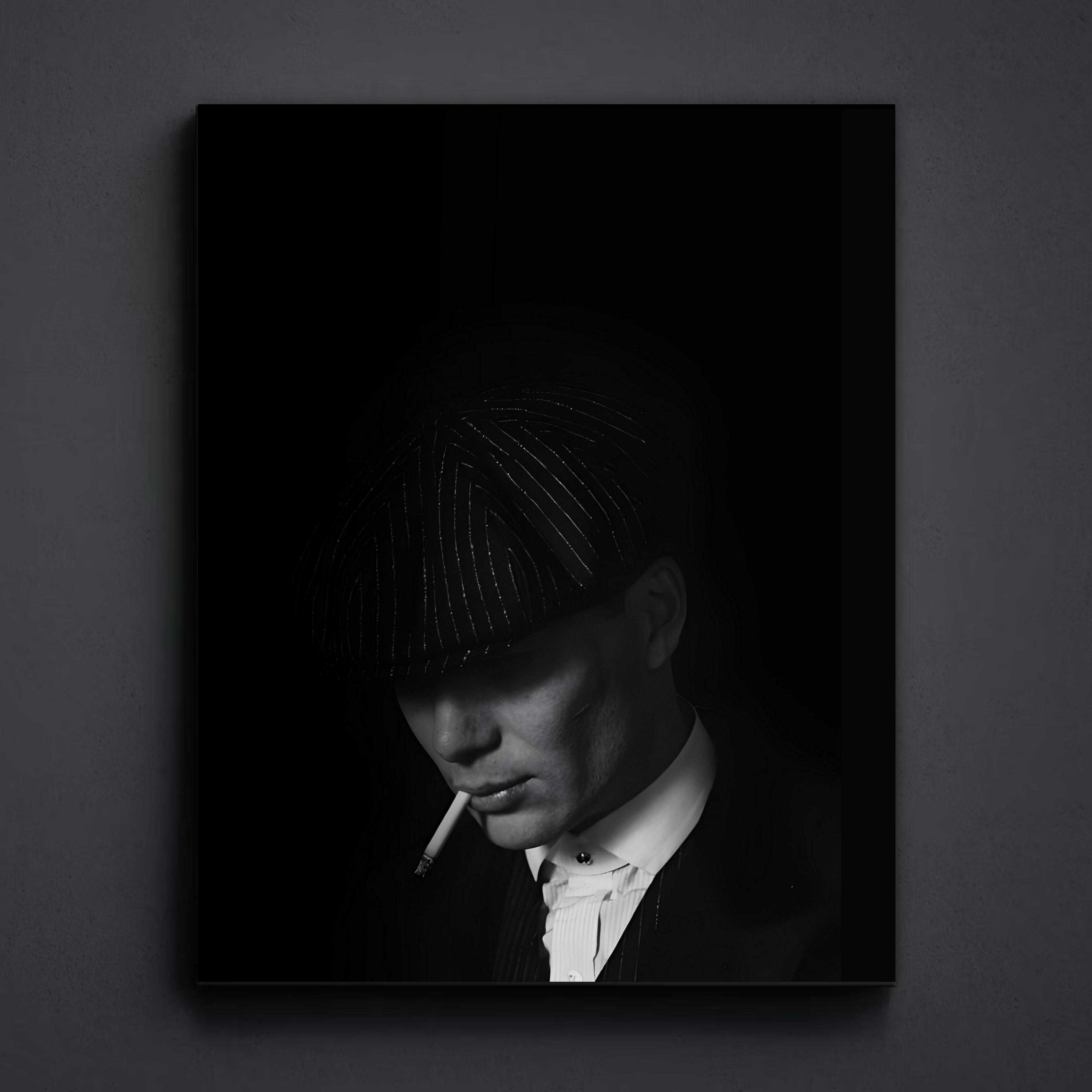 Peaky Blinders Thomas Shelby Canvas Minimal Aesthetic Wall Art Decor - Etsy