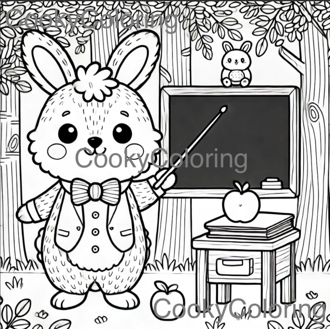 Kids Coloring Pages - Jobs Collection - Etsy