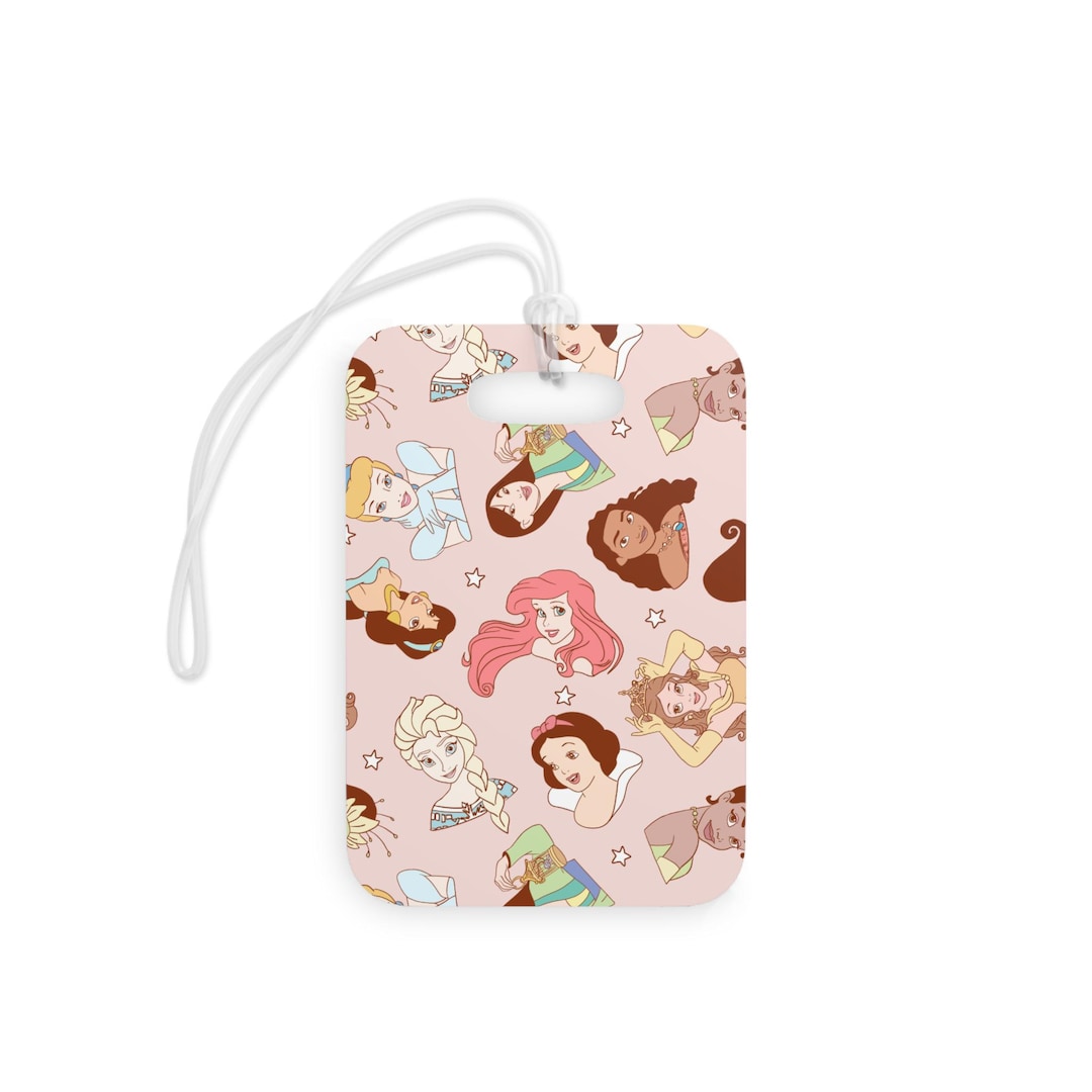 Disney Princess Luggage Tag, Cute Travel Accessories, Personalized ...