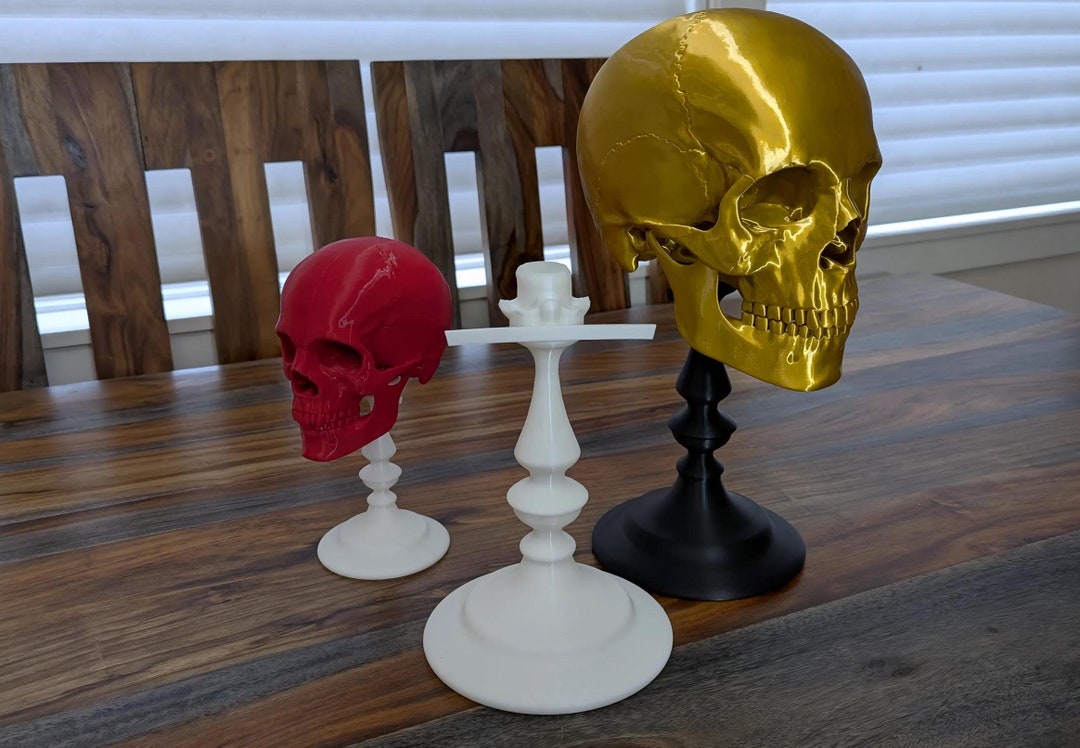 Display Stand With Center Hole for Skull of Your Enemy - Etsy