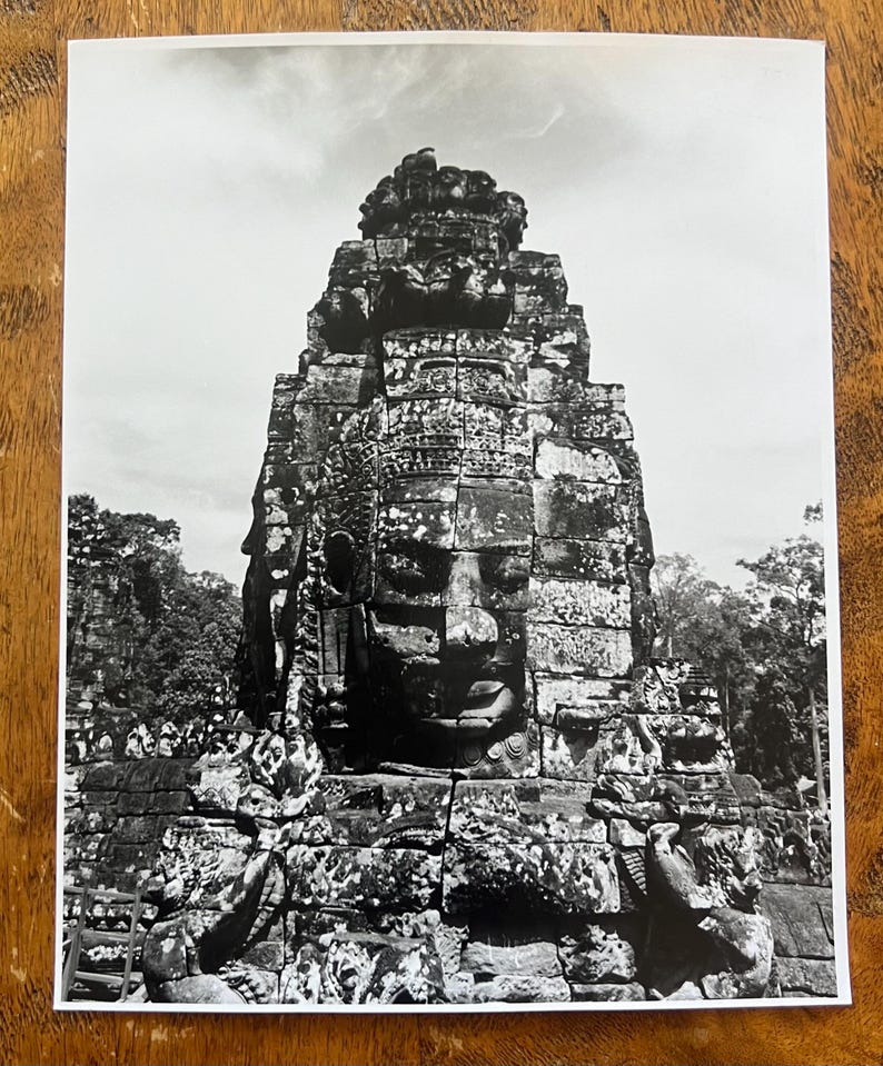 Forte Warm Tone Silver Gelatin 11x14 Print of Angkor Wat Cambodia - Etsy
