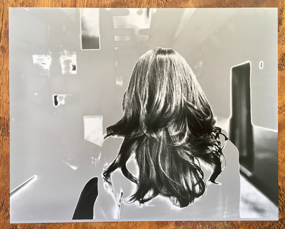 Solarized Print of Passenger in Tokyo - Printed on Cachet Silver AG ...