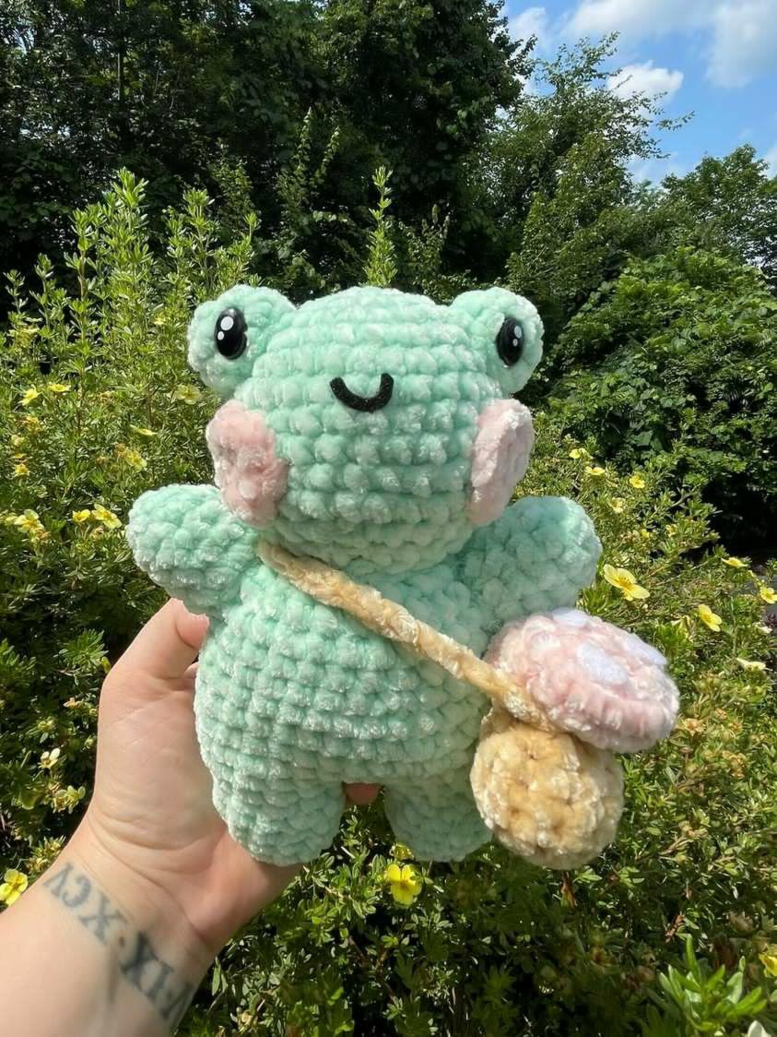 Mushroom Frog Crochet Pattern Pdf - Etsy