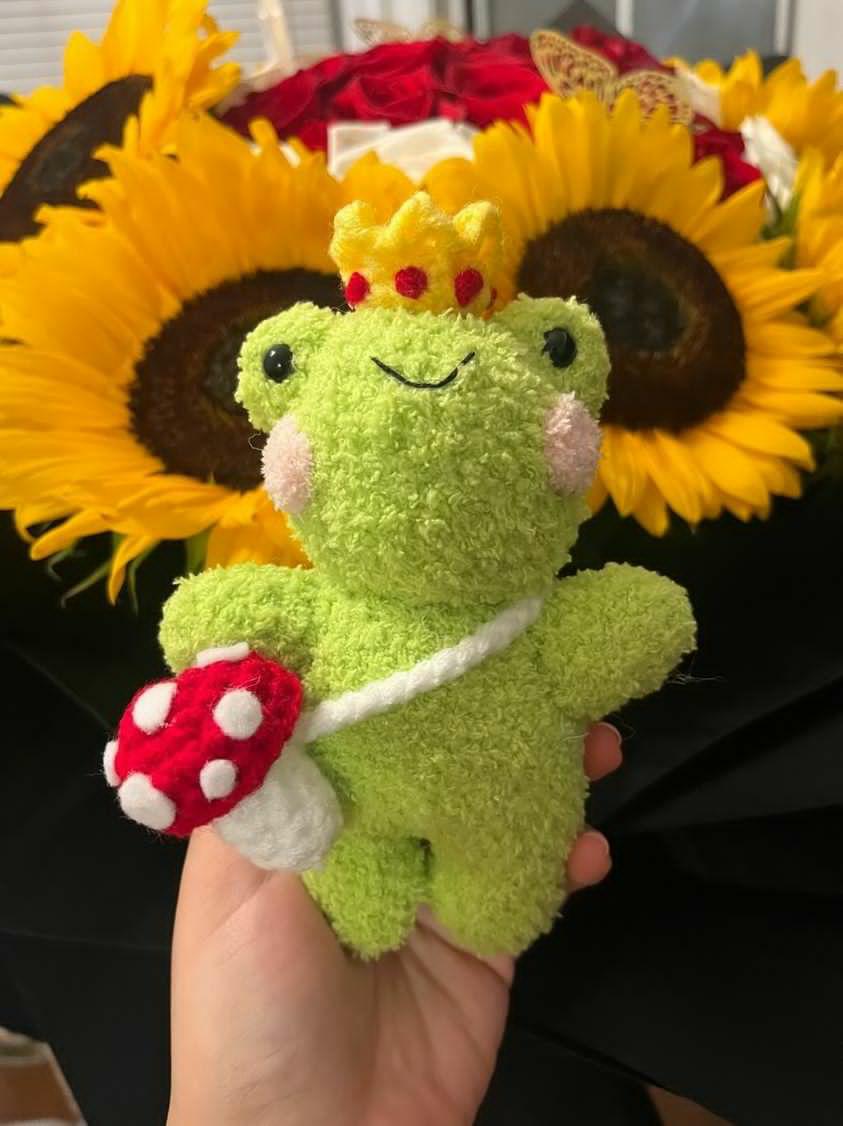 Mushroom Frog Crochet Pattern Pdf - Etsy