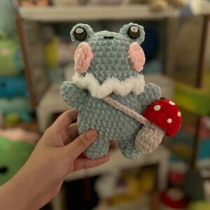 Mushroom Frog Crochet Pattern Pdf - Etsy