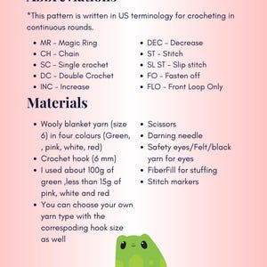 Mushroom Frog Crochet Pattern Pdf - Etsy