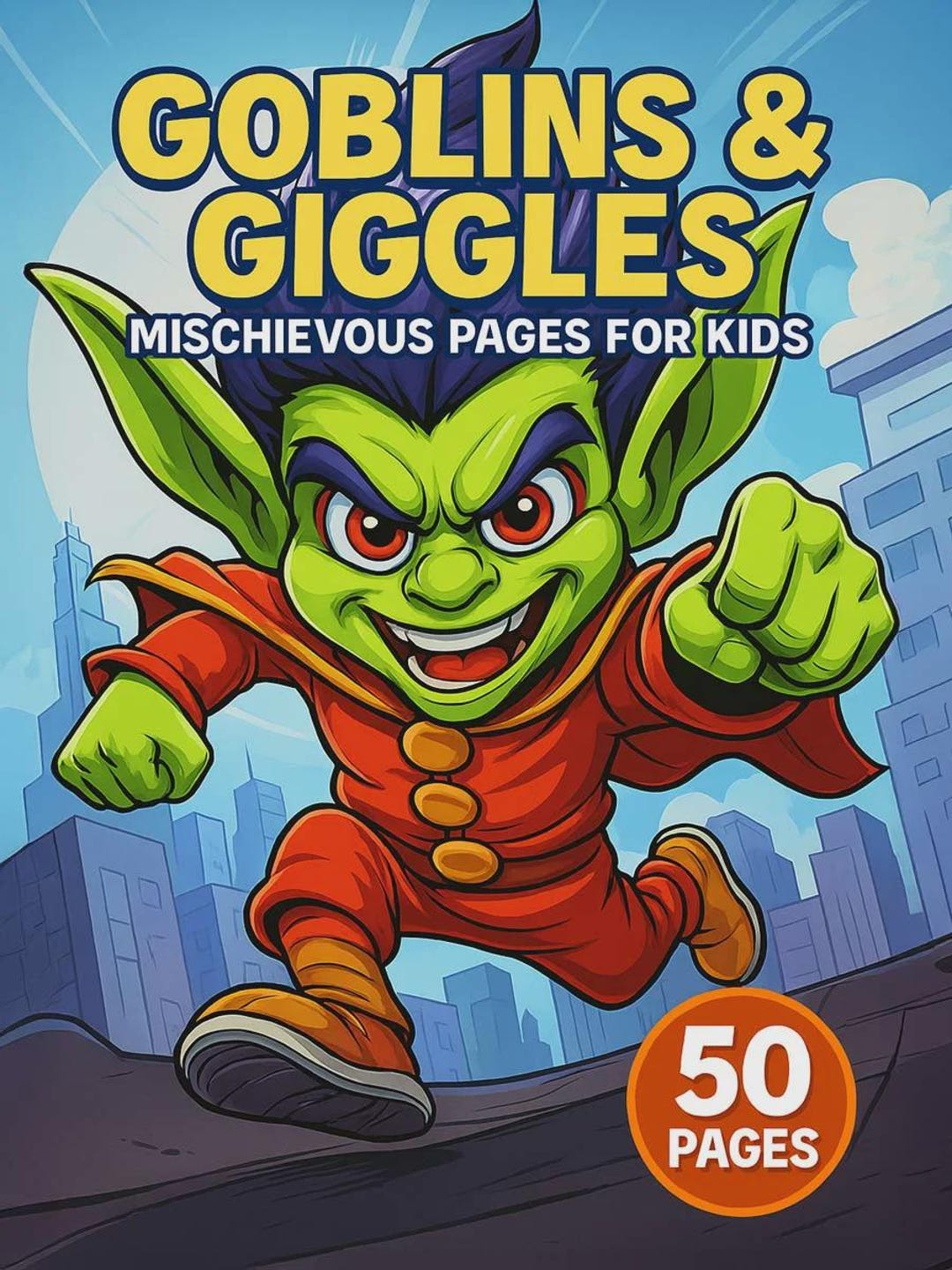 Goblins & Giggles – 50 Mischievous Pages for Kids - Etsy UK