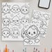 Weather Wonders – 200 Weather & Season-themed Coloring Pages - Etsy