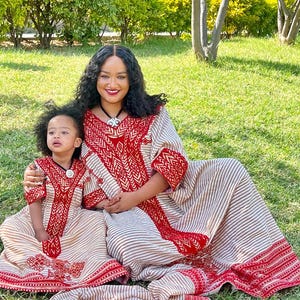 NEW Habesha Kemis| Ethiopian Dress| Eritrean Kemis| Fetil Handmade ...