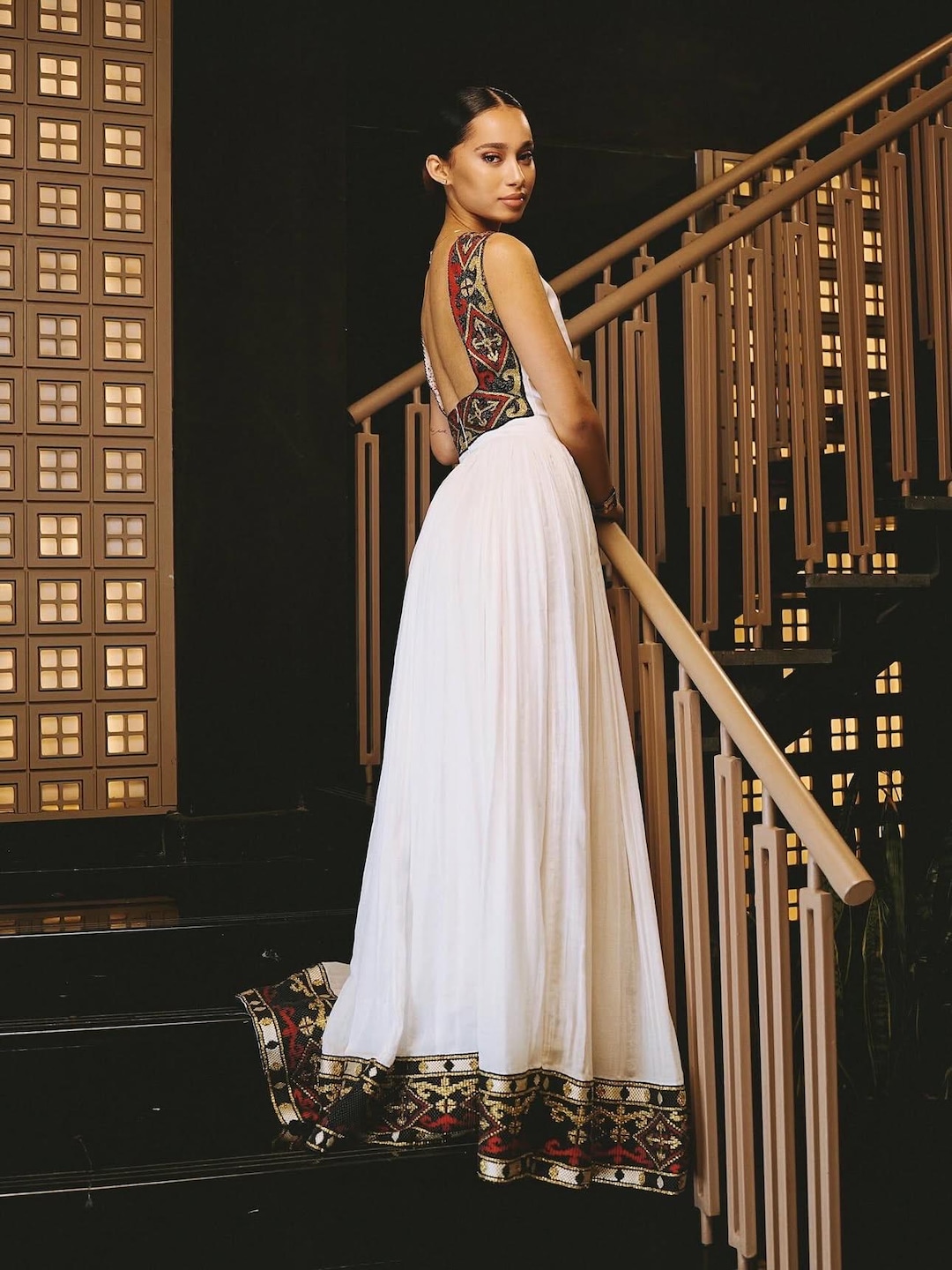 Modern Handmade Zuria Habesha Kemis: Ethiopian Eritrean Traditional ...