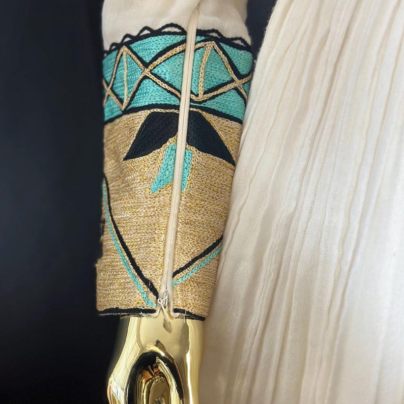 Ethiopian Cultural Dress, Zuria Saba Tibeb, Traditional Wedding Attire ...