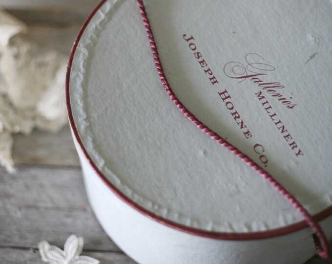 Joseph Horne Hat Box - Etsy