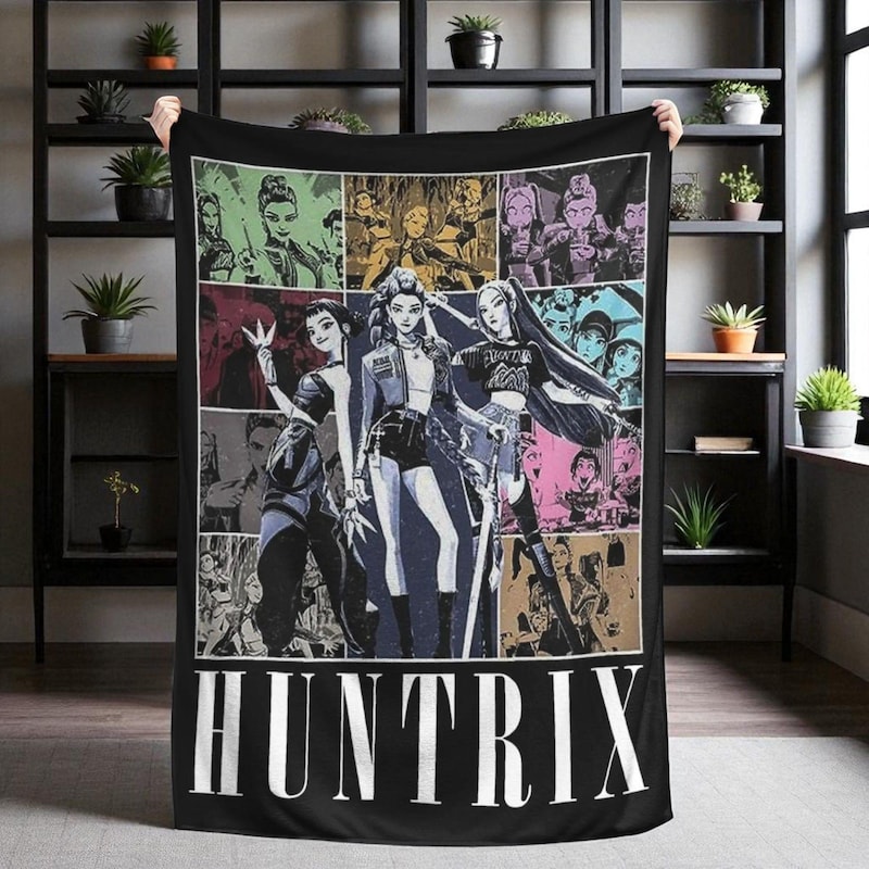 Kpop Demon Hunters Blanket - Etsy