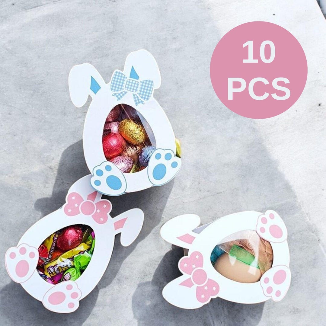 Easter Bunny Candy Box, Candy Treat Holder, DIY Craft for Kids, Easter ...