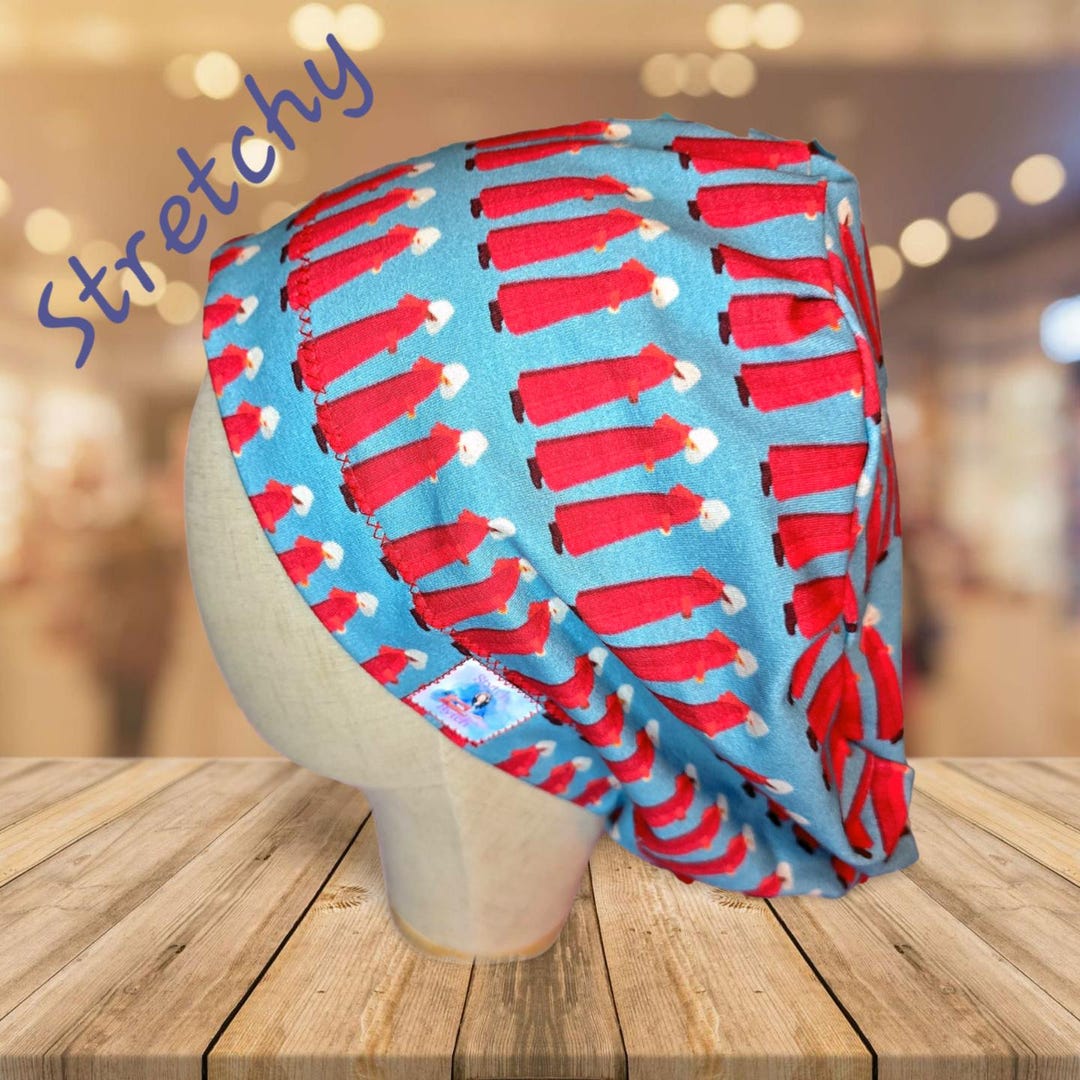 Handmaid's Tale Scrub Hat: Stretchy Cotton Euro Pixie Cap - Etsy