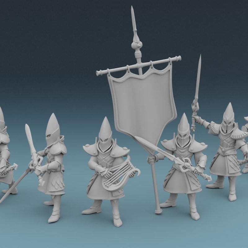 Two Elfs Models Model - Etsy