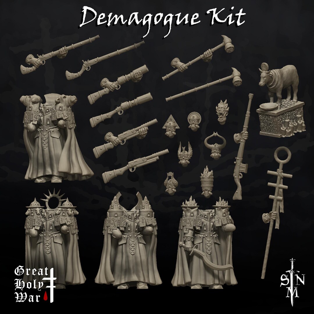 Great Holy War Demagogue Kit - Dark Prelate - Sanctimonious ...