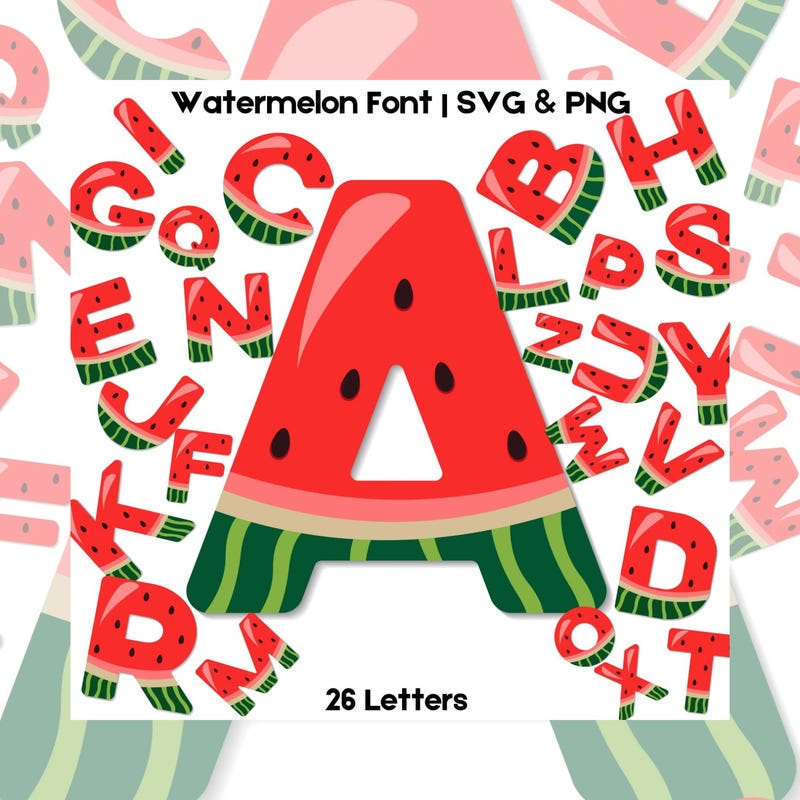 Watermelon Clip Art - Etsy