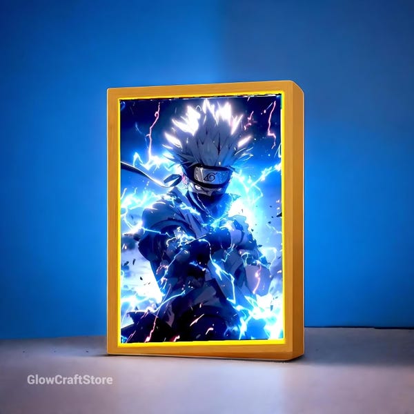 Naruto Led Light Lamp - Etsy