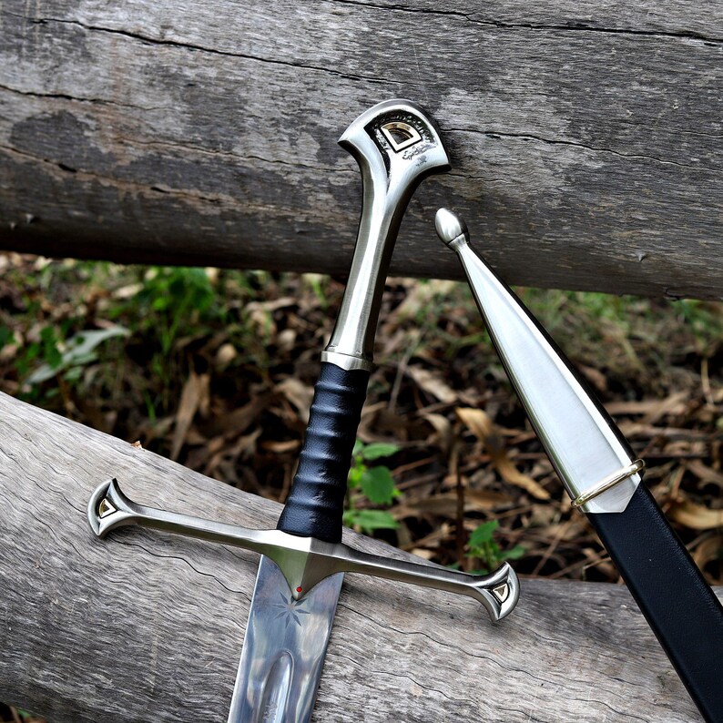 Anduril Sword Replica Lord of the Rings Inspired King Aragorn Sword ...