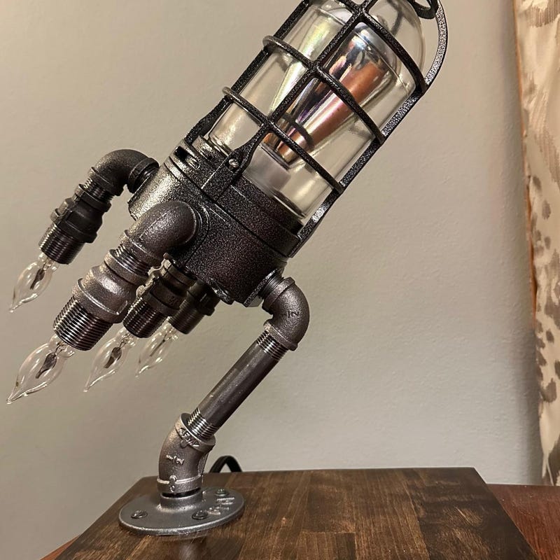 Steampunk Rocket - Etsy