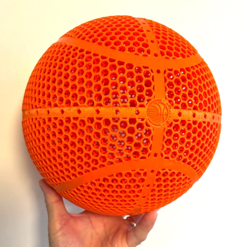 Airless Basketball Full Size 7 (29.5 In.) Shoots and Bounces Similar to ...