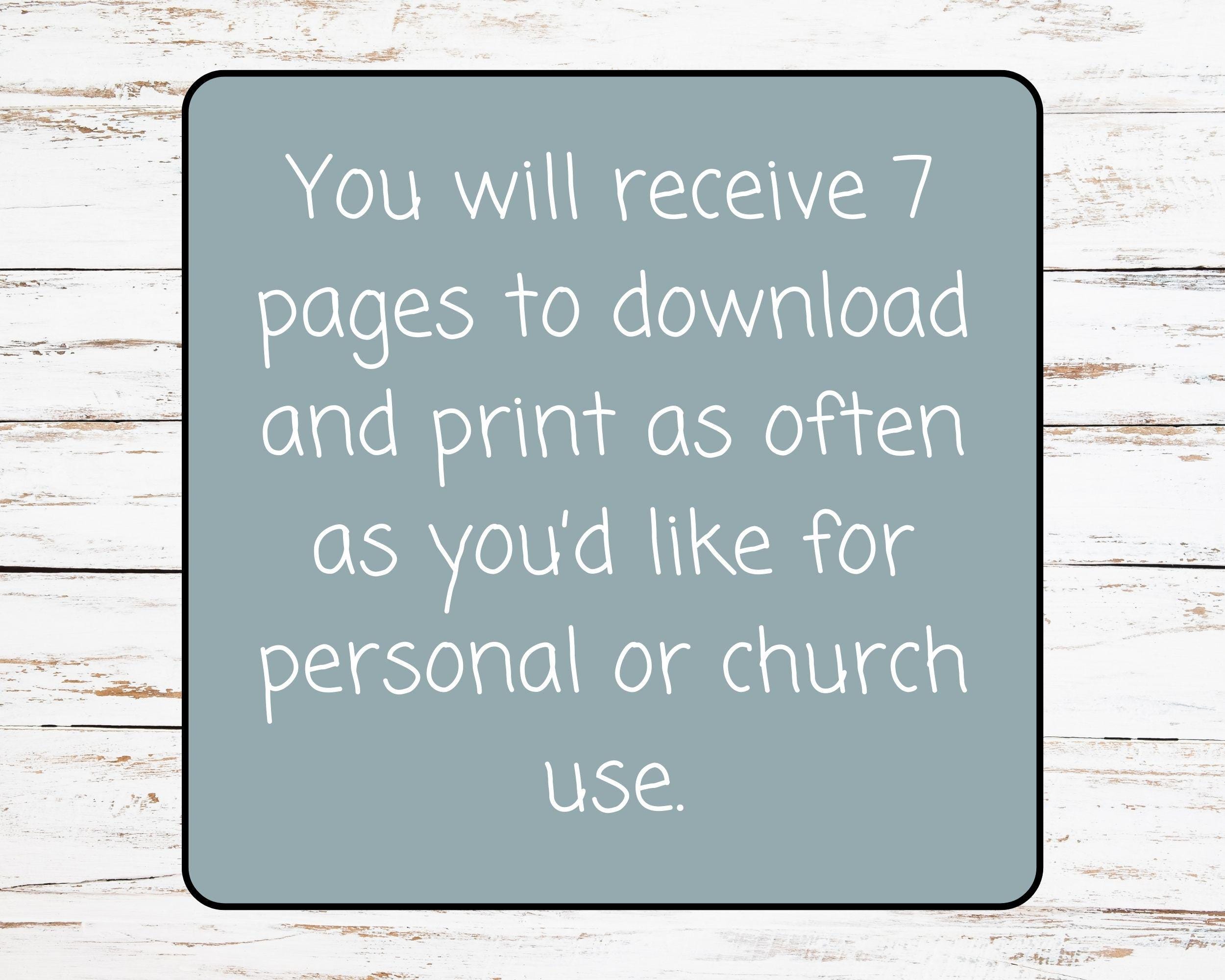 Verse Mapping Kit, Bible Study Guide, Bible Study Template, Trust in ...