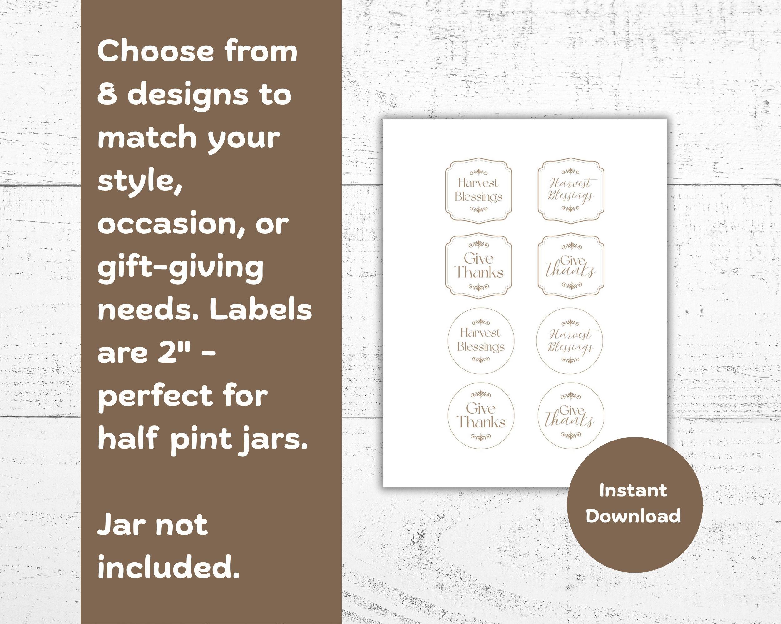 Mini Scripture Jar Printable | 32 Bible Verses + 8 Jar Labels | DIY ...