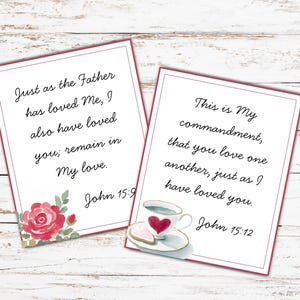 Valentine Scripture Cards Printable | Love Bible Verse Cards ...