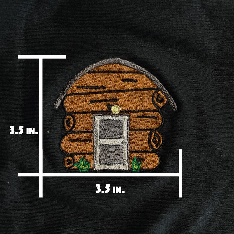 Cabin - Embroidery Design - PES File for Download - Theme: Camping ...