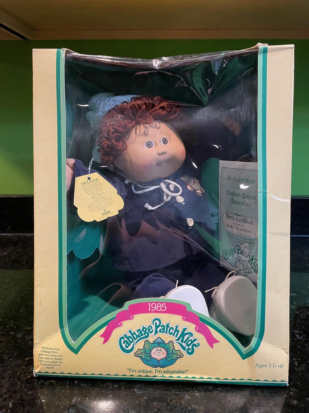 VINTAGE 1985 Original Coleco Cabbage Patch Kid With RARE Teddy Bear Shirt, Mint Condition - Etsy