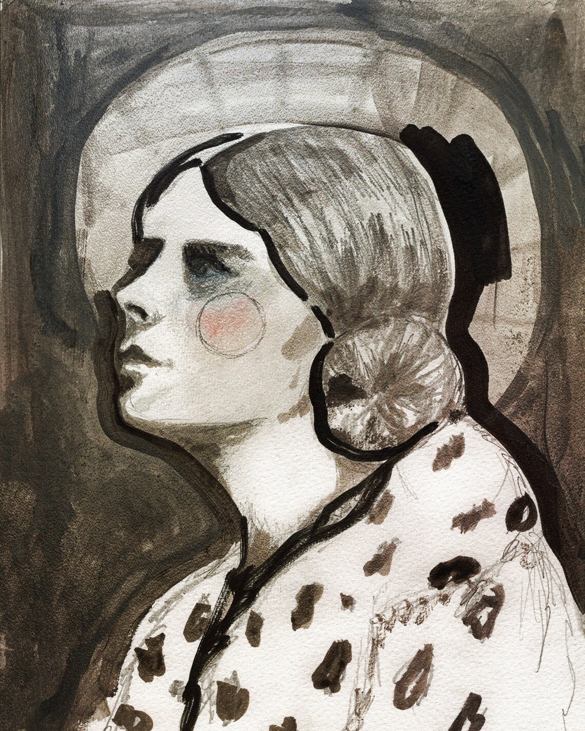 SOFKA SKIPWITH PORTRAIT | Print - Etsy