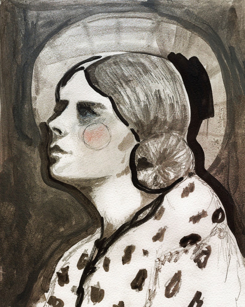 SOFKA SKIPWITH PORTRAIT | Print - Etsy