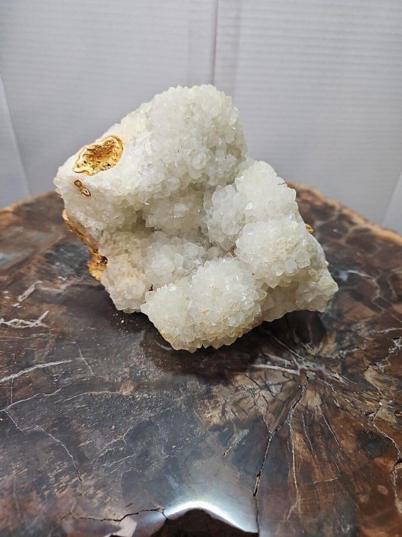 3.7LB Natural White Clear Quartz Crystal Cluster Points Original ...