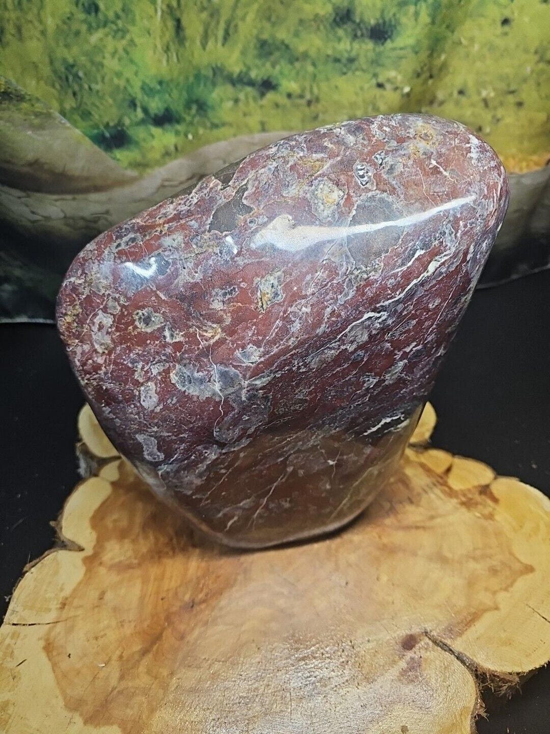 16.6LB Natural Chicken Blood Stone Quartz Crystal Mineral Specimen ...