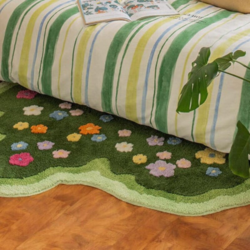 Flower Rug - Etsy