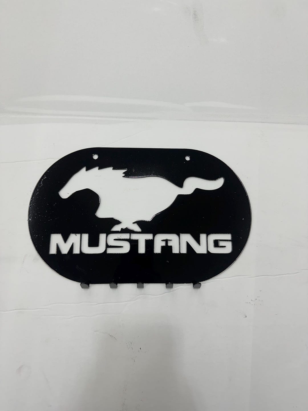 Mustang Logo Key Rack Plasma Cut - Etsy