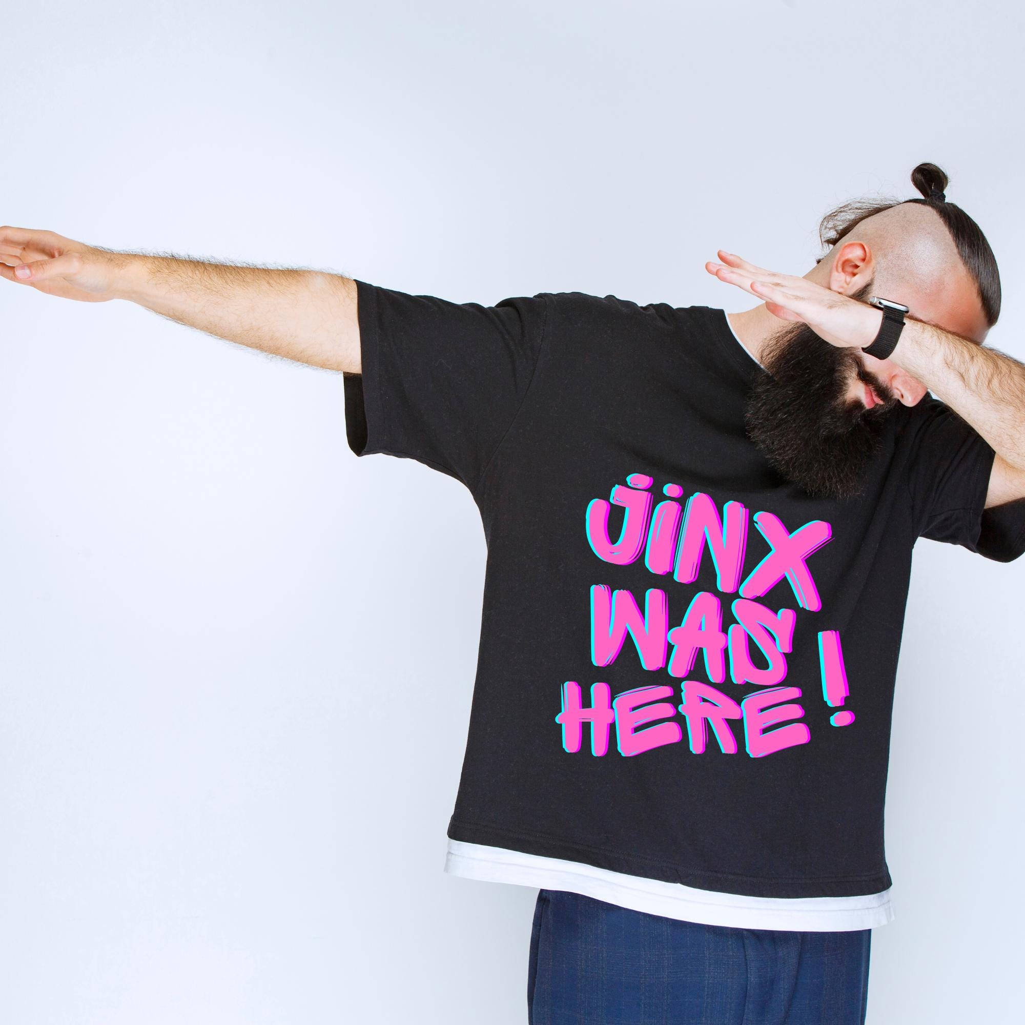 Jinx Graffiti PNG & SVG Bundle: Arcane-inspired Fan Art (digital ...