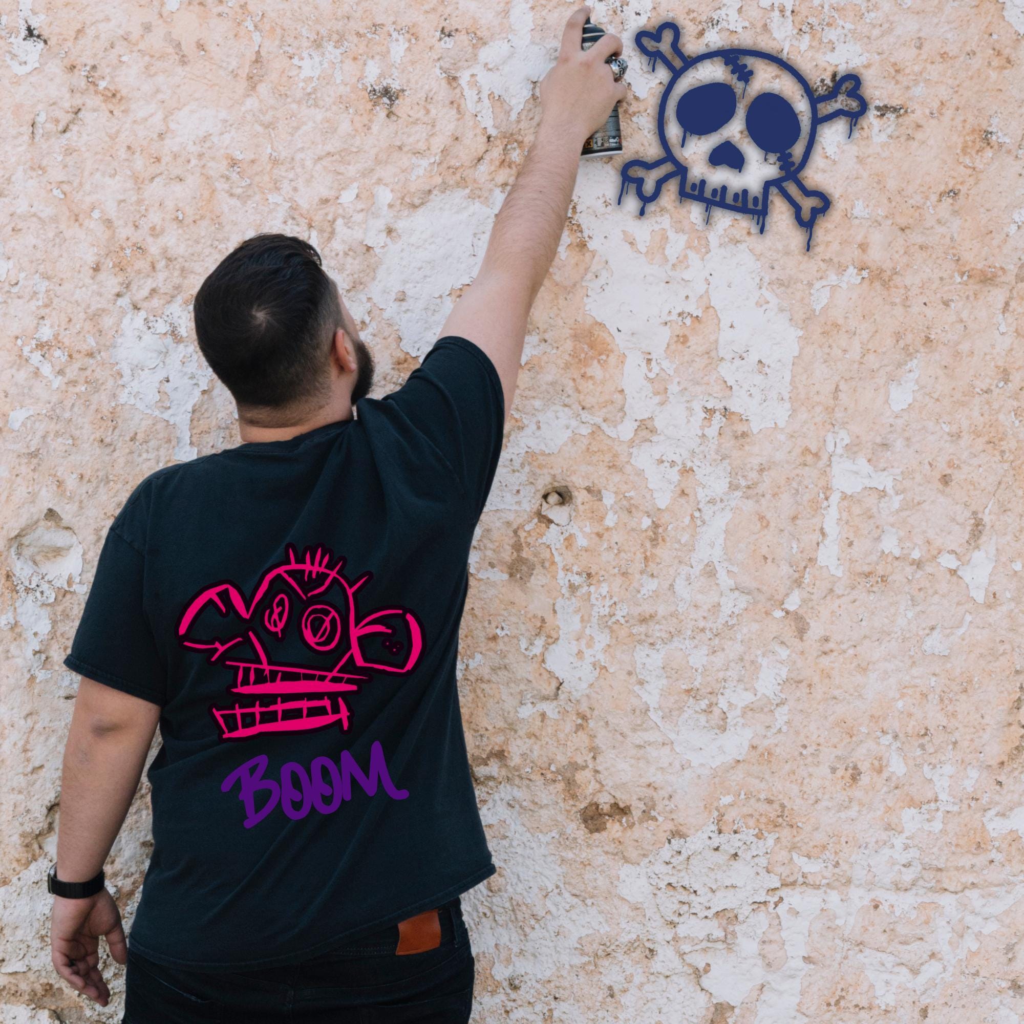 Jinx Graffiti PNG & SVG Bundle: Arcane-inspired Fan Art (digital ...