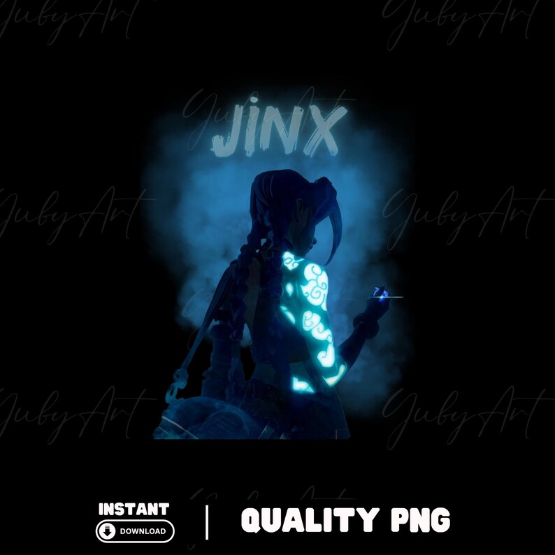 Jinx, Png & Svg, LOL, Jinx Arcane, Jinx PNG, Powder Arcane, Jinx ...