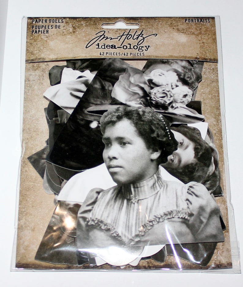Tim Holtz Idea-ology Paper Dolls Die Cuts Solos, Groups, Mini ...