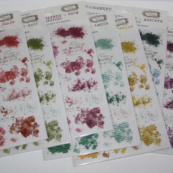 Rub on Transfers - Etsy