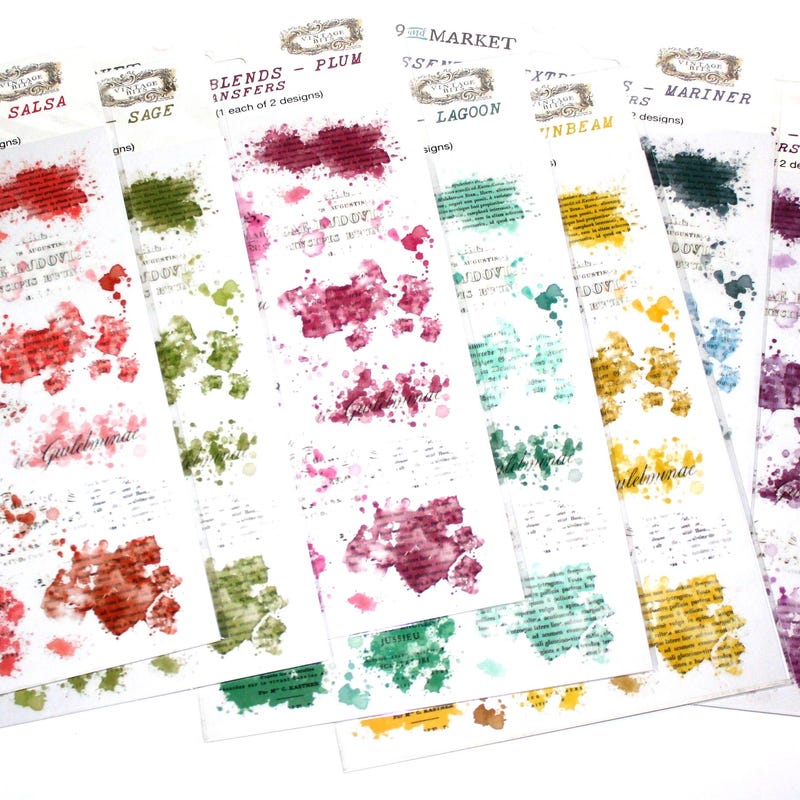 Flower Rub Ons - Etsy